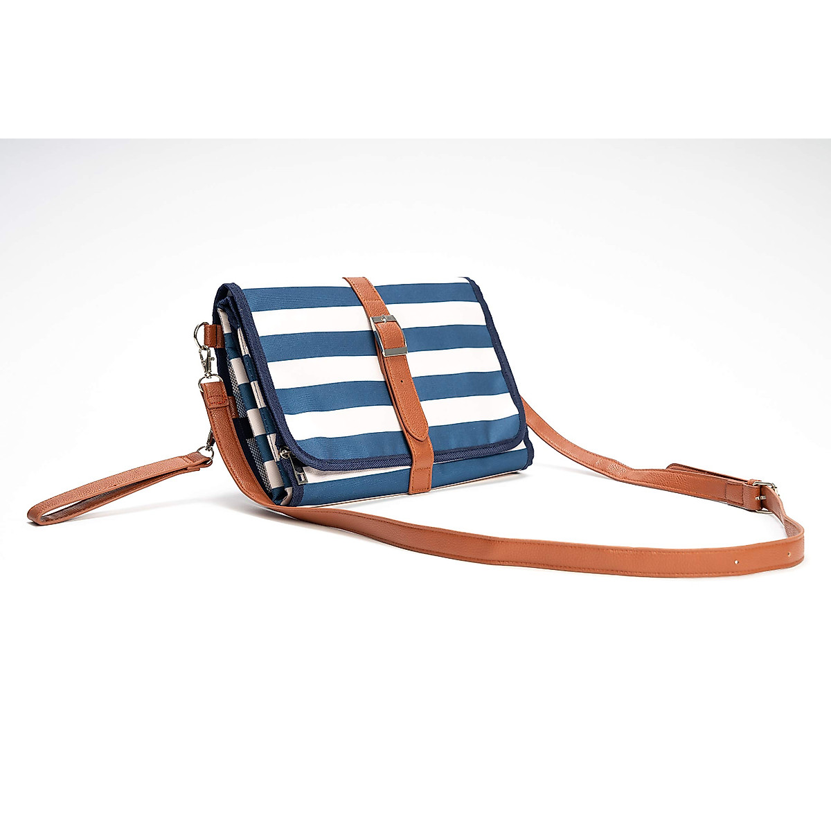 Baby Portable Diaper Changing Waterproof Pad with Pockets for Diapers and Baby Accessories