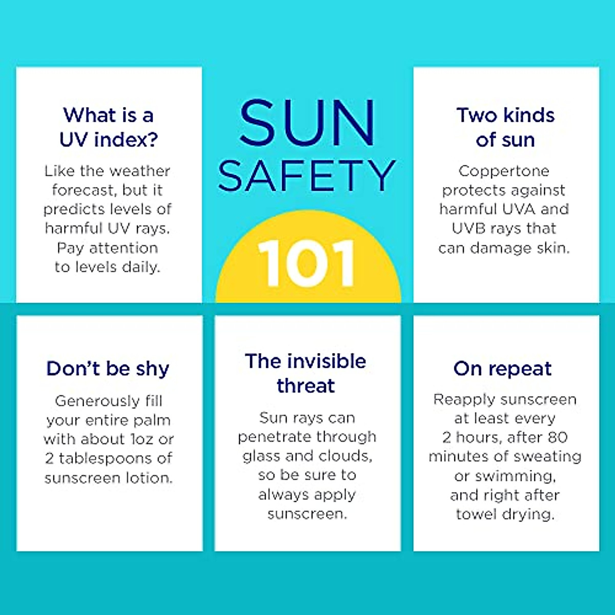 Coppertone Face Sunscreen SPF 50, Oil Free Sunscreen for Face, Water Resistant SPF 50 Sunscreen Face Lotion, Travel Size Sunscreen, 3 Fl Oz Tube