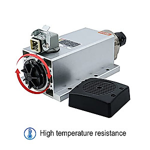 110V Spindle Motor Kit，2.2Kw Spindle Motor 24000Rpm 400Hz ，VFD Variable Frequency Drive ，13 pcs ER20 Collets （1-13mm）for CNC Router Engraving Milling Machine