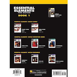 Essential Elements for Guitar - Book 1: Comprehensive Guitar Method