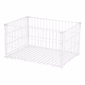 IRIS USA WCO-LL Modular Wire Stacking Storage, Extra Large