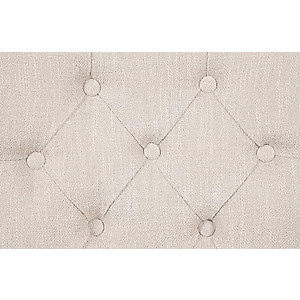 Wycian Chair Cushion Seat, Boho High Chair 2PCS Espresso Seat Height 19" Upholstered Capacity 200LB 21" L 26" W 41" H Living Room Bedroom Dining Rooms