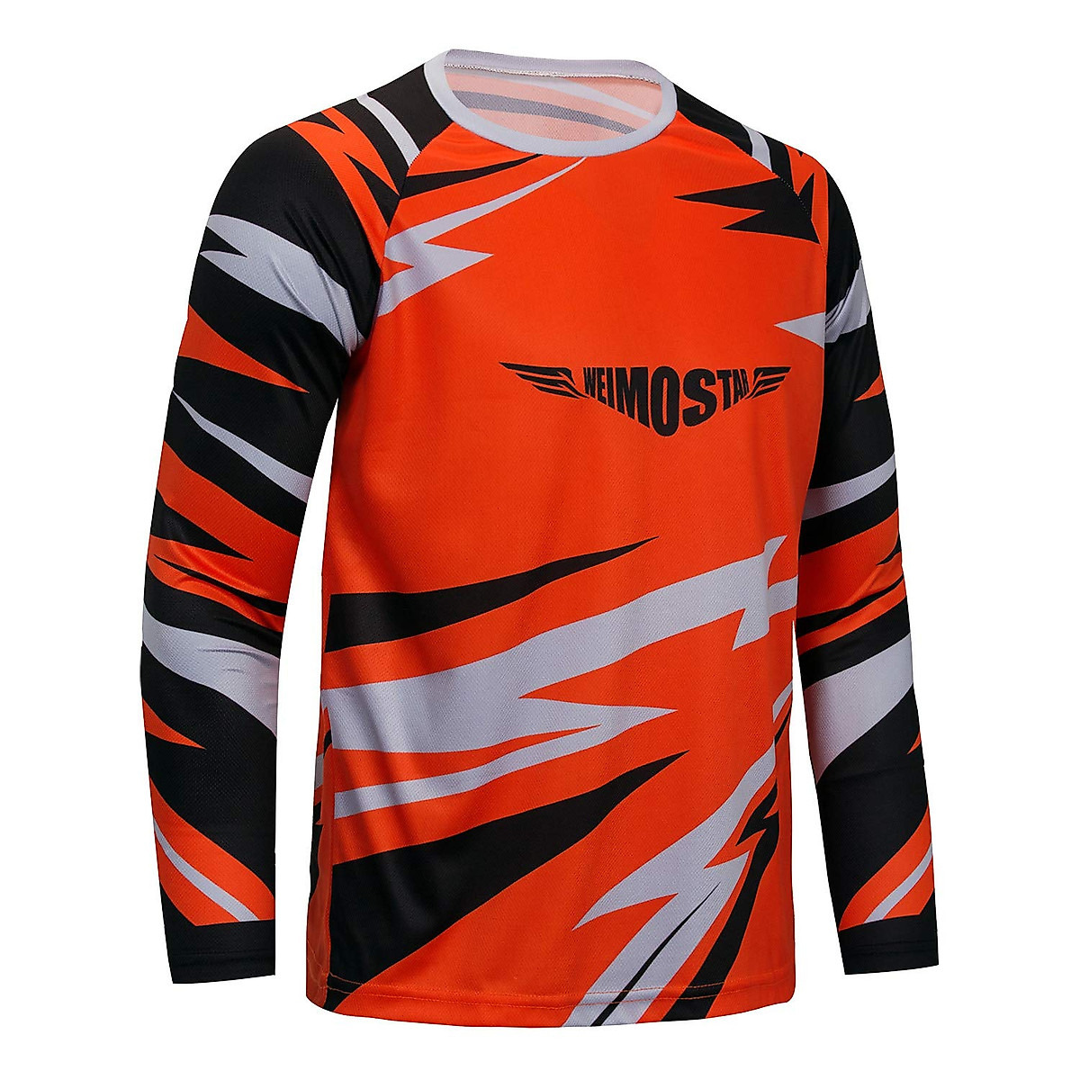 Men's Cycling Jersey MTB Downhill T-Shirt Long Sleeve Mountain Bike Motorcycle Outdoor Bicycle Clothes