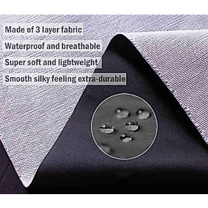 Beabes MaJiang Tiles Chef Apron 27 X 31 Inch Bamboos Dots Characters From 1 To 9 And Honors Mahjong Durable Non-Pilling Bib Apron For BBQ Grilling Gardening With Adjustable Neck Strap