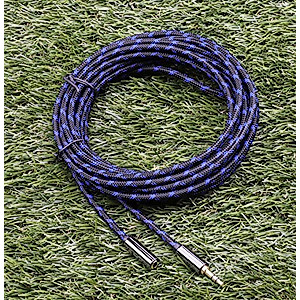 Ruaeoda 3.5mm Audio Male to Female Extension Cable 100 ft,Headphone Extension Cable Double Shielded Long AUX Extension Cable 3.5mm Male to 3.5mm Female 1/8 Stereo Audio Extension Cord