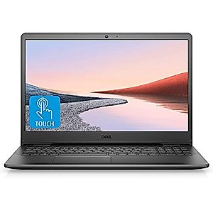 Dell Inspiron 15 Laptop (2021 Latest Model), 15.6" FHD Touchscreen, 10th Gen Intel Core i5-1035G1 Processor, 16GB RAM, 256GB PCIe SSD, Webcam, HDMI, Bluetooth, WiFi, Windows 10 Home, Black