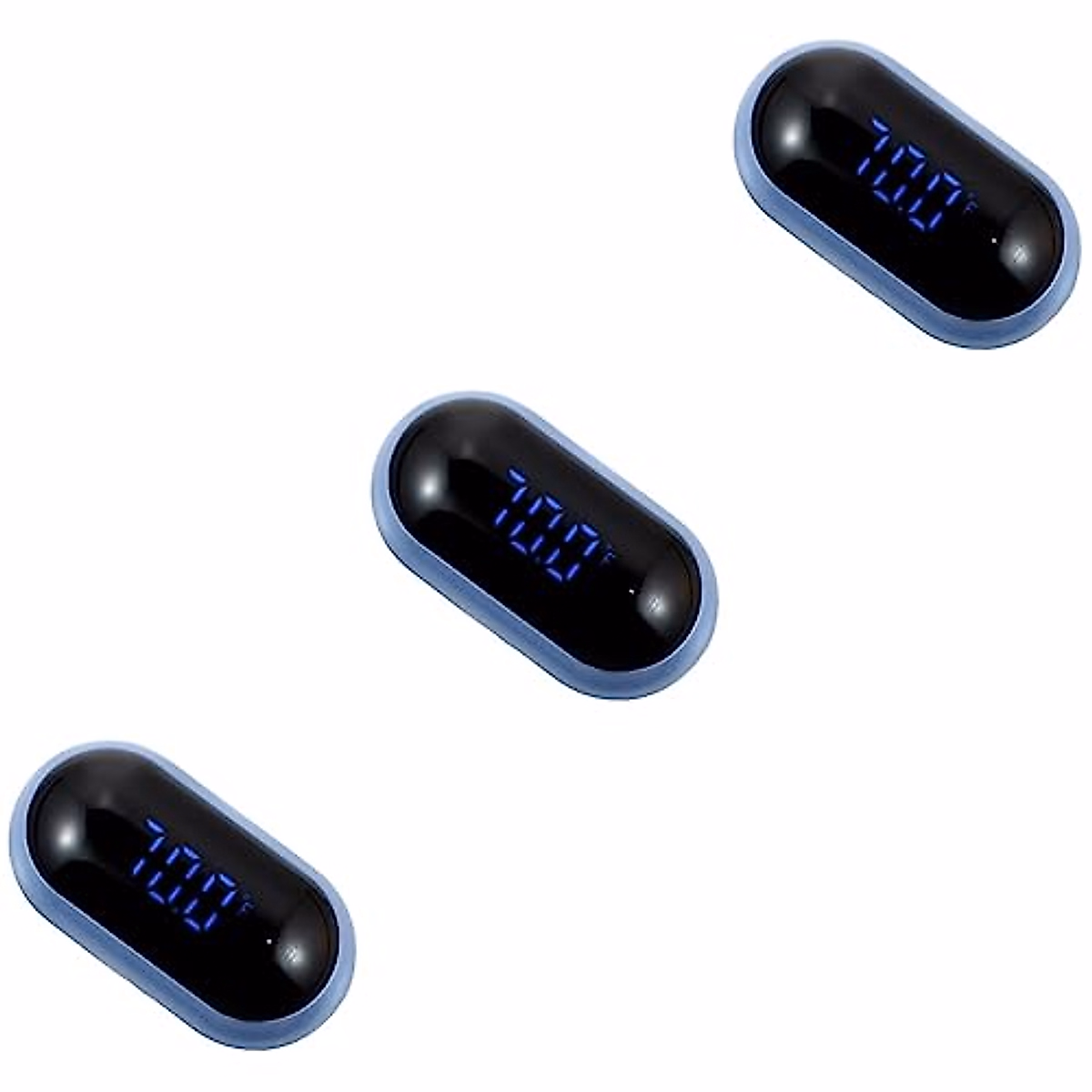 FRCOLOR 3pcs Aquarium Thermometer Tank Water Saltwater Aquarium Fish Aquarium Small Fish Tank Small Digital Turtle Accessories Aquarium Accessories Digital Aquarium High Precision Abs Led
