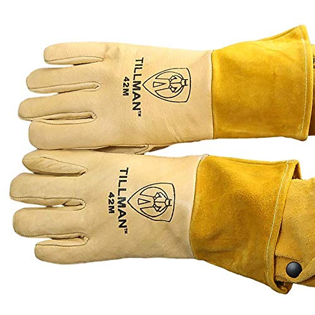 Tillman Welding Safety Gloves, 42m, Tan