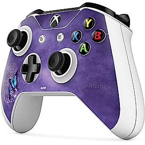 Skinit Decal Gaming Skin Compatible with Xbox One S Controller - Officially Licensed Tate and Co. Butterfly Celtic Knot Design