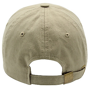 Baseball Cap for Men Women - Cotton Classic Dad Hat, KHK Khaki