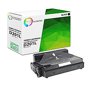 TCT Premium Compatible MLT-D201L MLTD201L Black High Yield Toner Cartridge Replacement for Samsung ProXpress M4080FX M4030ND Printers (20,000 Pages) - 2 Pack