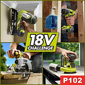 VANON Replacement for Ryobi 18V Battery 3.6Ah Lithium ion 18 Volt Batteries Replacement for Ryobi 18V Cordless Tools P102 P107 P105 P104 P103 P108 2Pack.