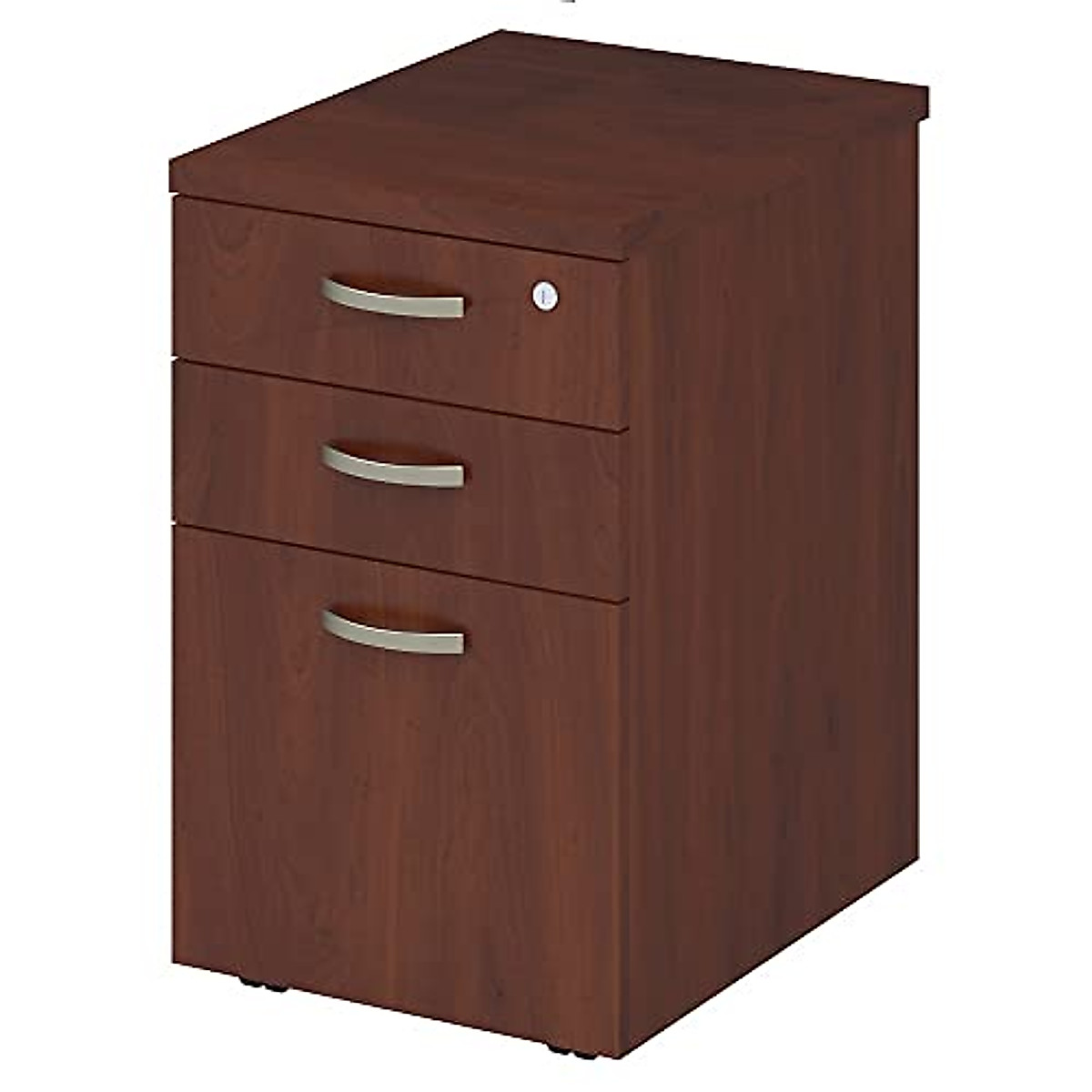 Bush Business Furniture Office in an Hour Mobile File Cabinet, Hansen Cherry