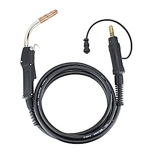 250 Amp MIG Torch Compatible with Lincoln/Tweco - 12 Feet Cable - Two-Pin Signal Connector