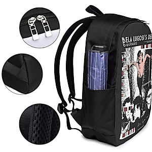 VNCXCNCN The BauhausART Laptop Backpack Classic Backpack Music Elements Travel Backpack Sports Backpack With USB port