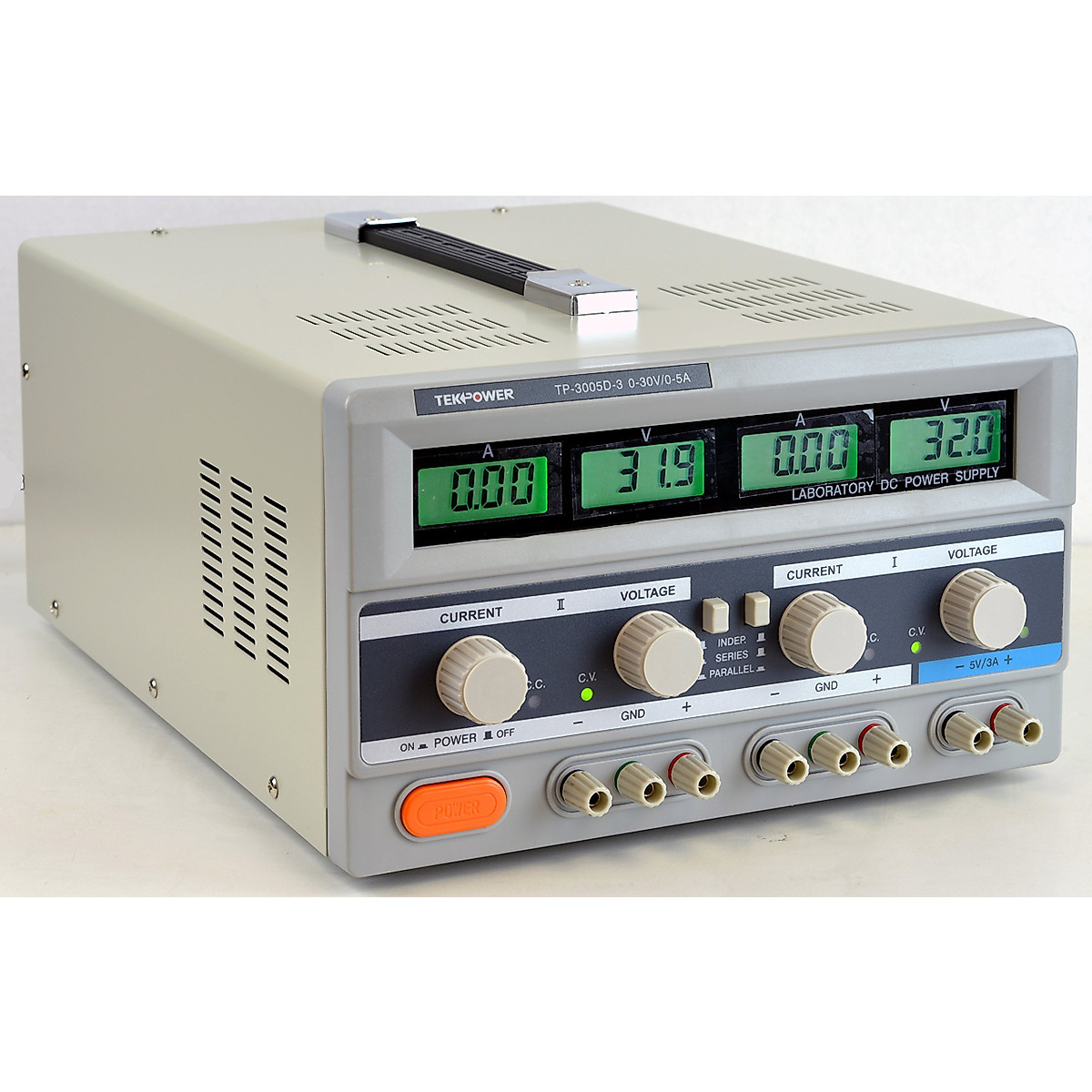 Kaito 30V/5A Triple Output DC Power Supply, HY3005D3,TP3005D-3