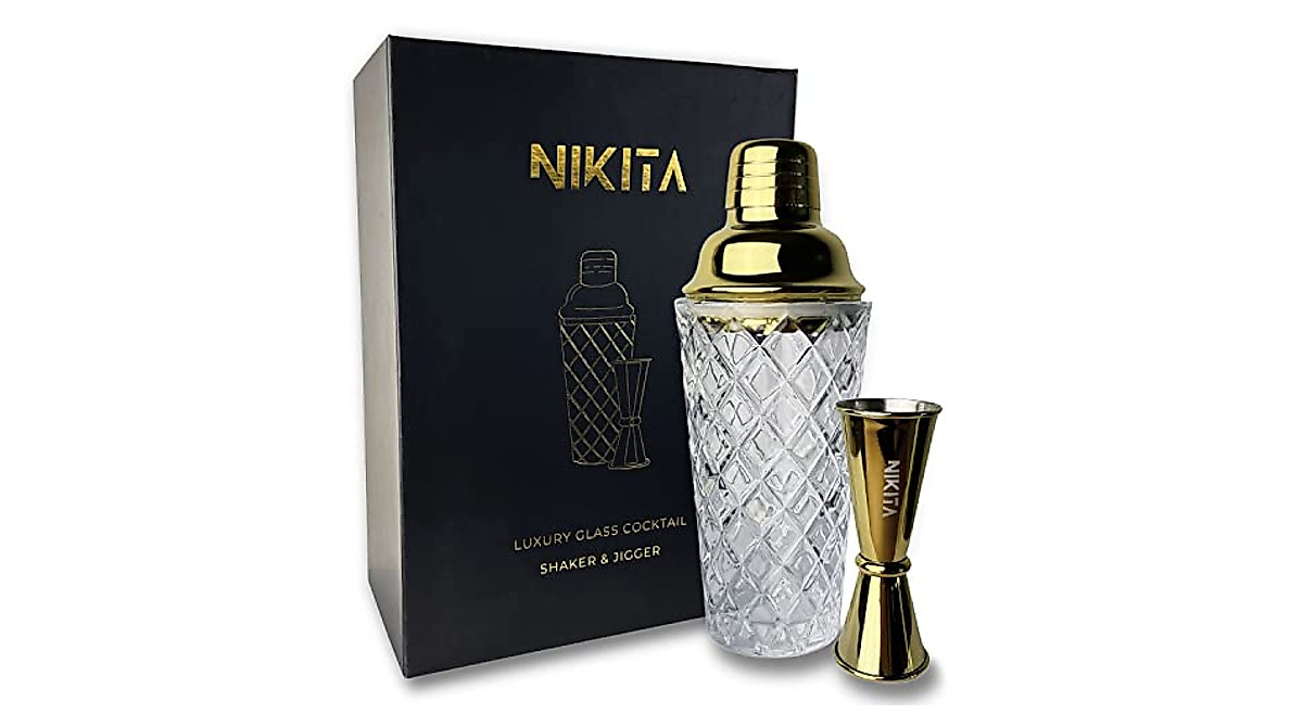 Luxury Glass Cocktail Shaker Set - Nikita By Niki