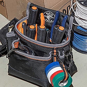 Klein Tools 6946INS 1000V Slim Tip Insulated Screwdriver, 6-Inch Round Shank, #2 Square Tip, Cushion Grip Handle