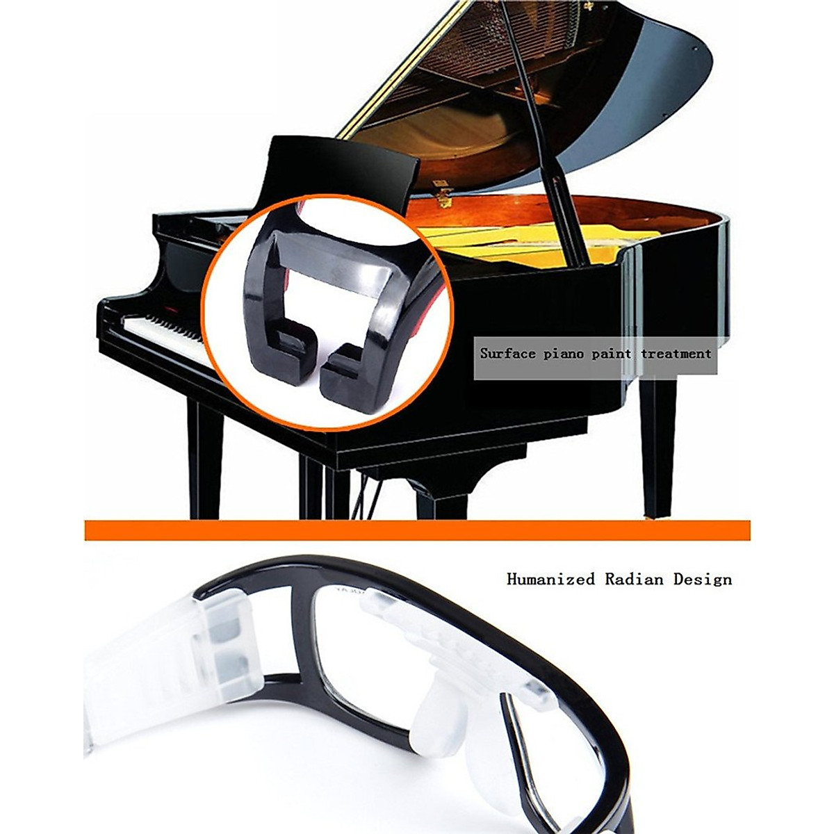 Runspeed Unisex Sports Glasses Anti-Fog Protective Safety Goggles with Adjustable Strap for Basketball Football Hockey Rugby Baseball Soccer Volleyball and More (Black84)