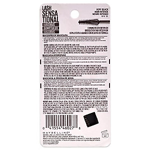 Maybelline New York Lash Sensational Luscious Waterproof Mascara, Very Black, 0.3 fl. oz. K2004600