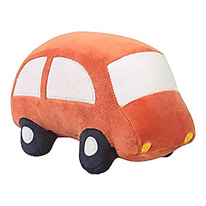 Sammy & Lou Beep Beep 4-Piece Baby Nursery Crib Bedding Set, Includes Quilt, Fitted Crib Sheet, Crib Skirt, and Plush Toy