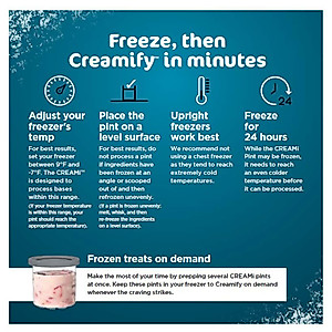 Ninja CREAMi Deluxe 11-in-1 Ice Cream and Frozen Treat Maker for Ice Cream, Sorbet, Frozen Drinks & More, with (2) XL Family Size Pint Containers, NC501C (Canadian Version)