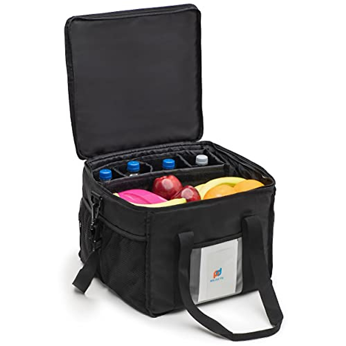 XX-Large Cooler Bag for Drinks. High Density Insulation, Padded Divider, Shoulder Strap, Multiple Pocket, Sturdy Zipper.
