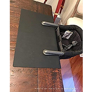 EPHome 2Pack Extra Large Multipurpose Silicone Nonstick Pastry Mat, Heat Resistant Nonskid Counter Mat, Table Mat, 23.6''x15.75'' (Black)