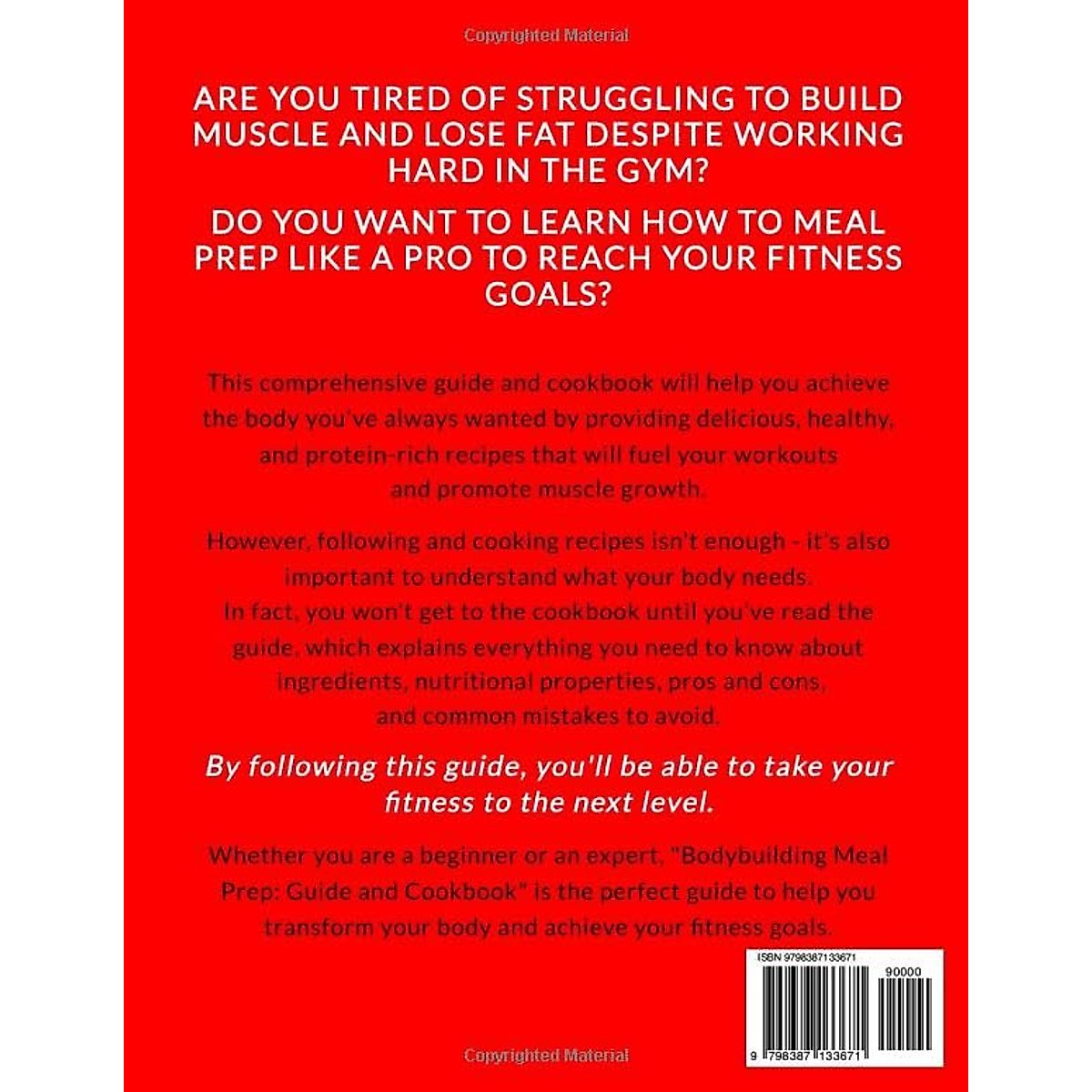 Bodybuilding Meal Prep | Guide and Cookbook: [2 in 1] Learn How to Boost Your Muscle Growth and Burn Fat with These Make-Ahead, High-Protein, and Macro-Friendly Recipes for a Shredded Body