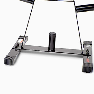 CAP Barbell Olympic 2-Inch Plate Stand, Black (RK-2AJ)