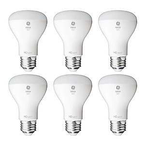 GE Relax 6-Pack R20 45-Watt Equivalent Soft White Dimmable LED Light Fixture Light Bulbs