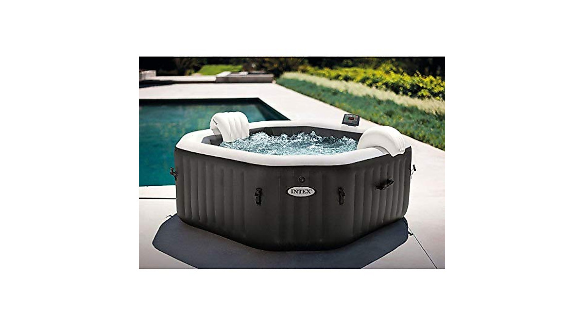 Intex PureSpa 4-Person Jet & Bubble Inflatable Hot Tub