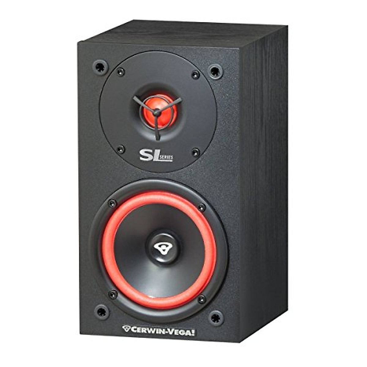 Home Audio Cerwin Vega SL-5M 5 1/4" 2-Way Satellite Speakers/Driver with 1" Soft Dome Tweeter (Pair)