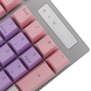 Huleo Mechanical Gaming Keyboard, 26 Backlight Modes 104key Mechanical Keyboard for PC Blue Switch