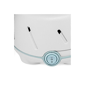 Yogasleep Dohm (White/Blue) | The Original White Noise Machine | Soothing Natural Sound from a Real Fan | Noise Cancelling | Sleep Therapy, Office Privacy, Travel | For Adults & Baby | 101 Night Trial