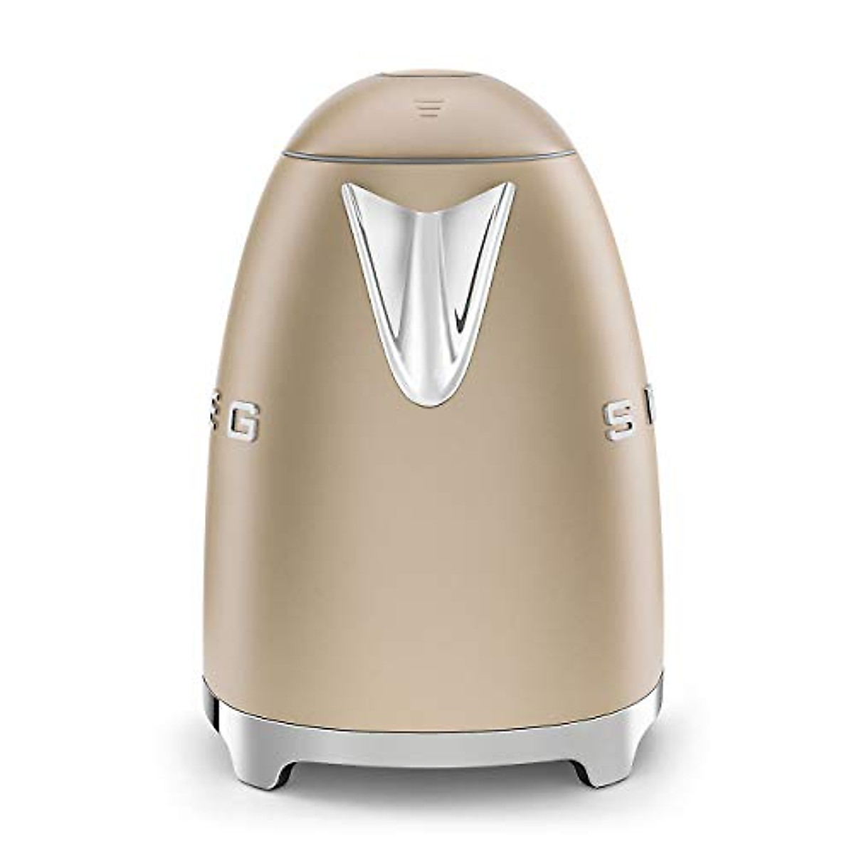 Smeg Electric Kettle Matte Champagne & 2-Slice Toaster Matte Champagne