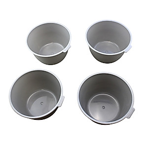 Dependable Industries inc. Essentials Unbreakable Microwave Bowls Heat and Eat 26 OZ Dishwasher Safe BPA-Free Plastic for Serving Soup Pasta Noodles Oatmeal Cereal Stakable Set of 4
