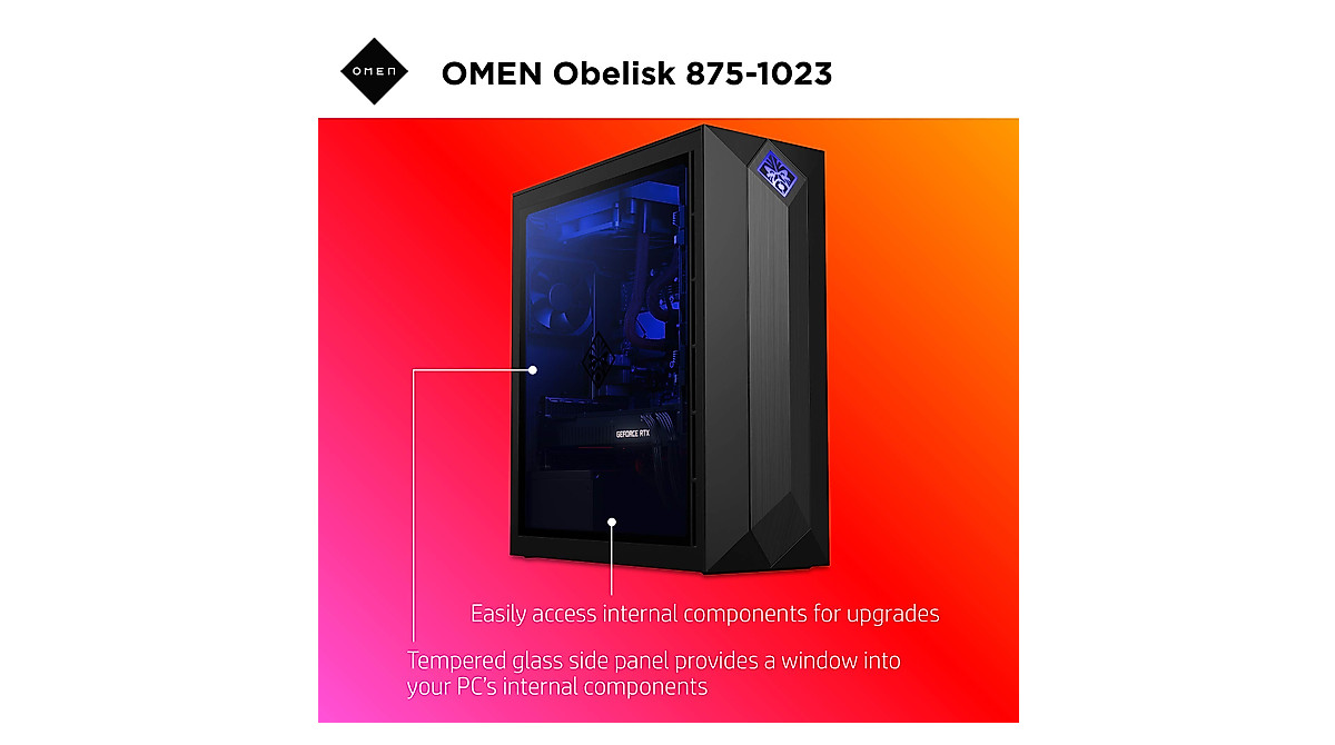 Omen by HP Obelisk Gaming Desktop - Powerfull Intel i9 & RTX 2080