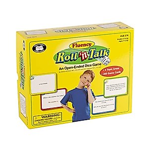 Super Duper Publications | Fluency Roll 'n Talk® Open-Ended Dice Game | Educational Learning Resource for Children