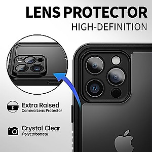 BEASTEK iPhone 14 Pro Max Waterproof Case, Underwater Shockproof Dustproof Case, FSN Series with Built-in Screen Protector with Protective Clear Back Cover, for Apple iPhone 14 Pro Max (6.7'') (Teal)