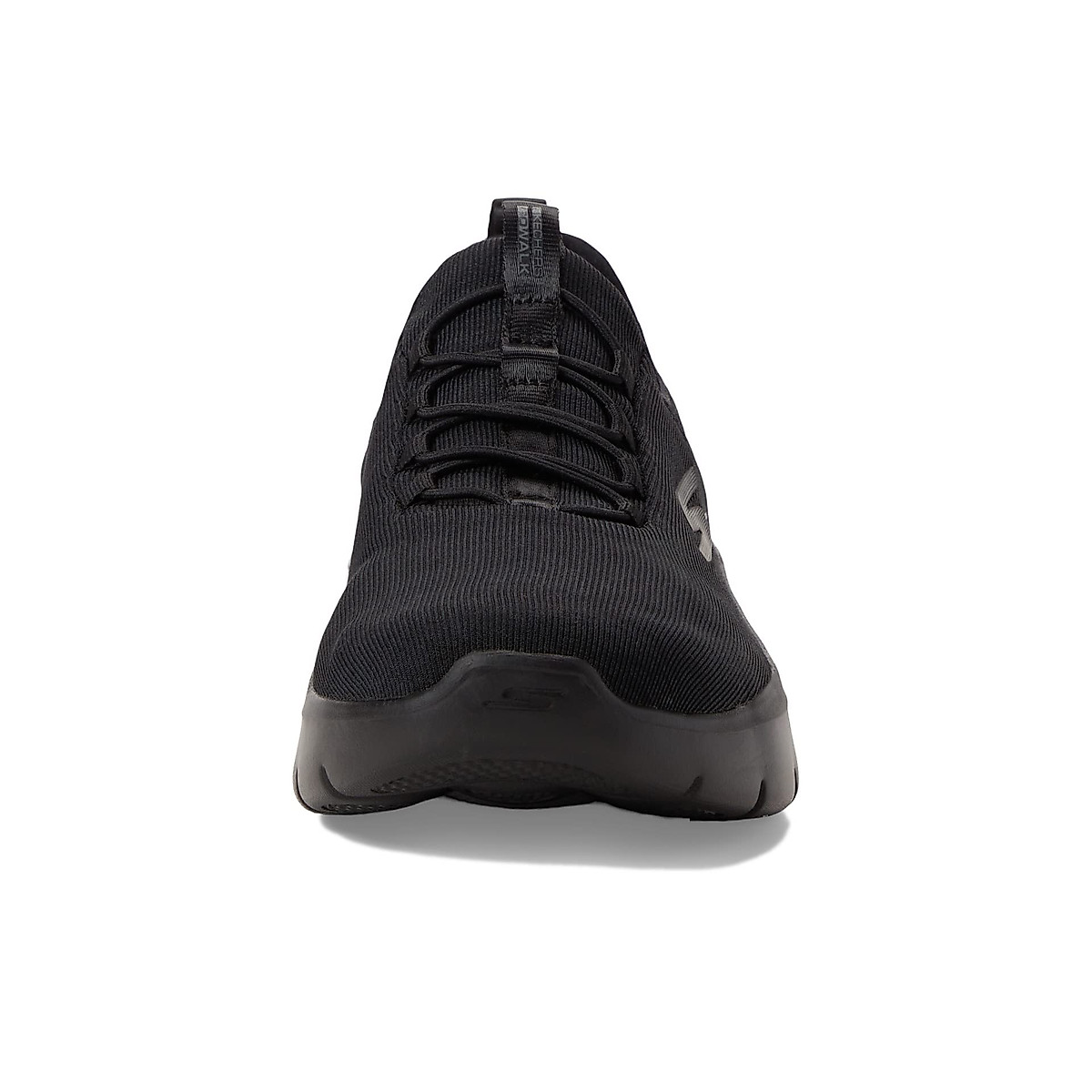 Skechers Women's GO Walk Flex-Lucy Sneaker, Black/Black, 9