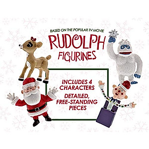 Beverly Hills Teddy Bear Company Rudolph #2 - Santa Clarice Set