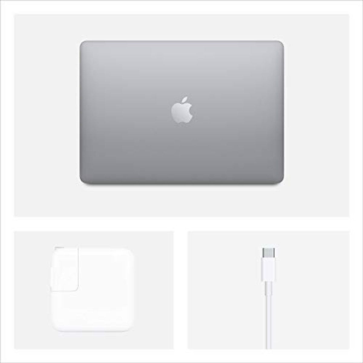 Early 2020 Apple MacBook Air with 1.1GHz Core i3 (13 inch, 8GB RAM, 256GB SSD) Space Gray (Renewed)