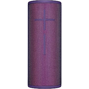 Ultimate Ears Boom 3 Wireless Bluetooth Speaker, Bold Sound + Deep Bass, Bluetooth, Magic Button, Waterproof, 15 Hours Battery, Range of 150 ft - Ultraviolet Purple (Renewed)