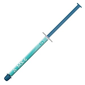 ARCTIC MX-6 (2 g) - Ultimate Performance Thermal Paste for CPU, Consoles, Graphics Cards, laptops, Very high Thermal Conductivity, Long Durability, Non-Conductive