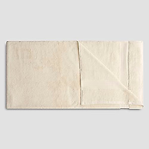 Fabdreams 100% Organic Cotton Bath Sheet Set of 2 | Oversized Bath Towels | Ultra Soft Bath Sheet | Spa Hotel Premium Bath Towels | GOTS Certified | 700 GSM | Gray Bath Sheet Set- 36 x 70 in | Ivory