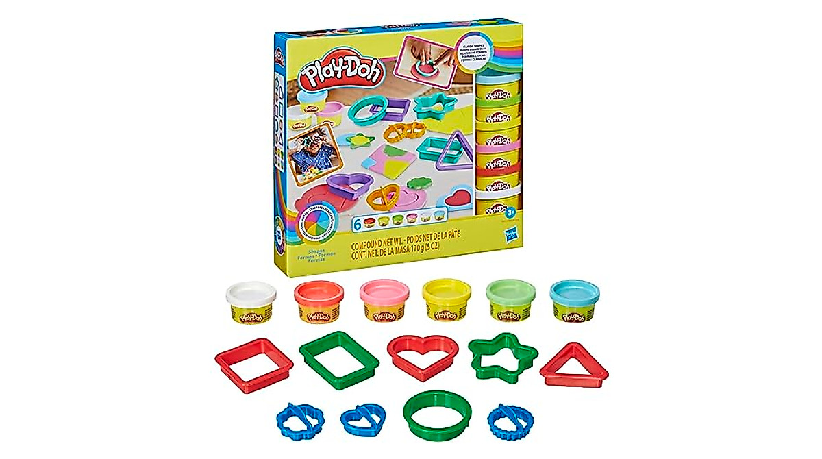 Play-Doh Fun Shapes: Affordable Multi-Colour Fun