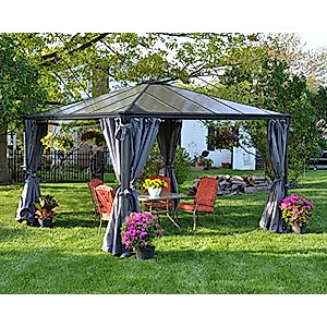 Palram - Canopia Palermo 3600 12' x 12' Gazebo