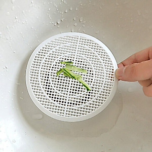 Generic Bath Kitchen Waste Sink Strainer Filter Net Drain Hair Catcher Stopper, Silver