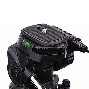 Harwerrel Tripod Quick Release Plate Camera Mount Adapter Replacement for CX-444 CX-888 CX-460 CX-460mini CX-470 CX-570 CX-690 DF-50 VCT-D580RM VCT-D680RM VCT-R640 (Pack of 2)